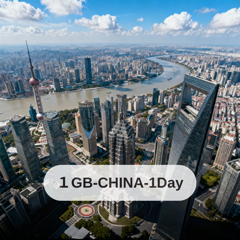1GB-China-1 Day – Skylink WiFi